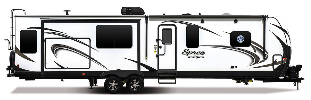 2018 Spree S343RSK Luxury Lightweight Travel Trailer | KZ RV