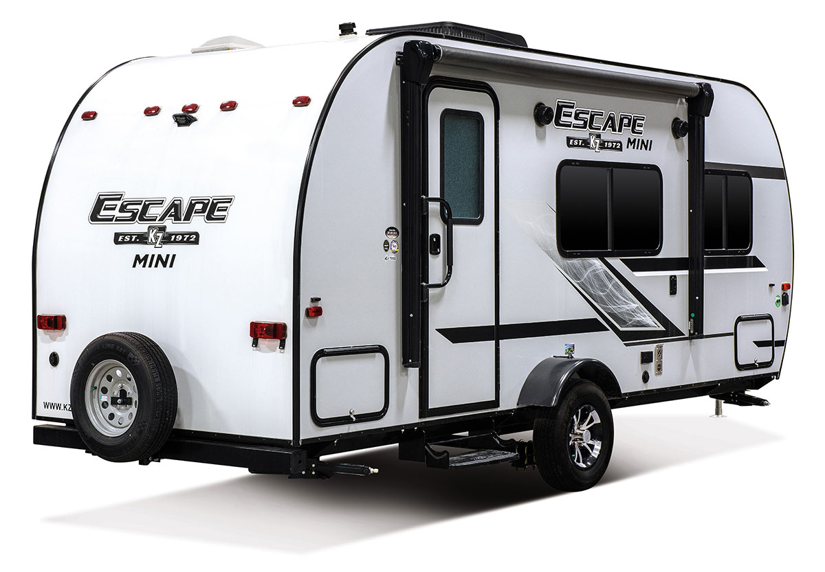 2019 Escape Mini Ultra Lightweight Travel Trailers Media Center | KZ RV