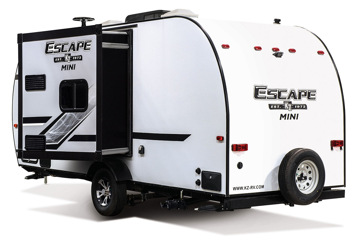 2019 Escape Mini M181KS Ultra Lightweight Travel Trailer | KZ RV