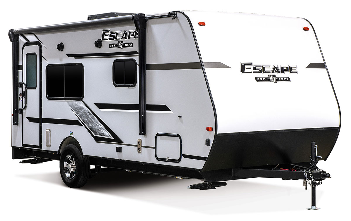 2019 Escape E180TH Ultra Lightweight Travel Trailer Toy Hauler | KZ RV