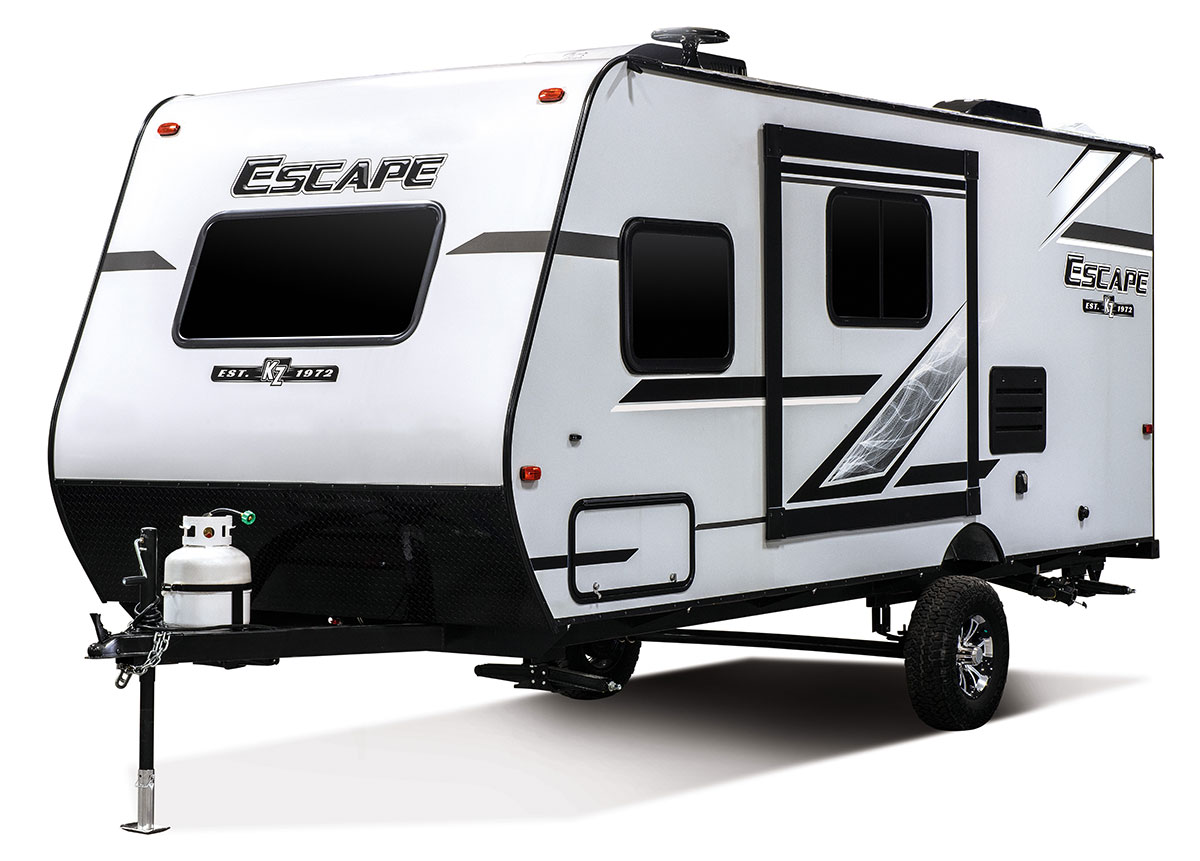 2019 Escape E191BH Ultra Lightweight Travel Trailer | KZ RV