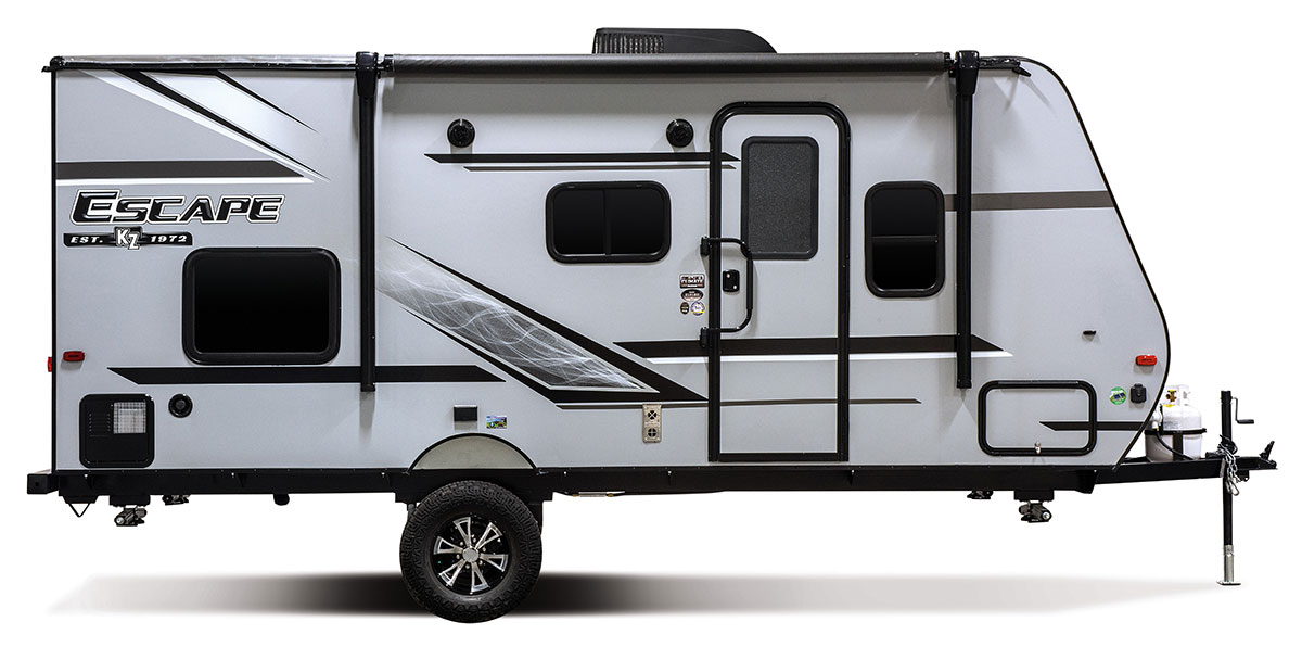 2019 Escape E191BH Ultra Lightweight Travel Trailer | KZ RV