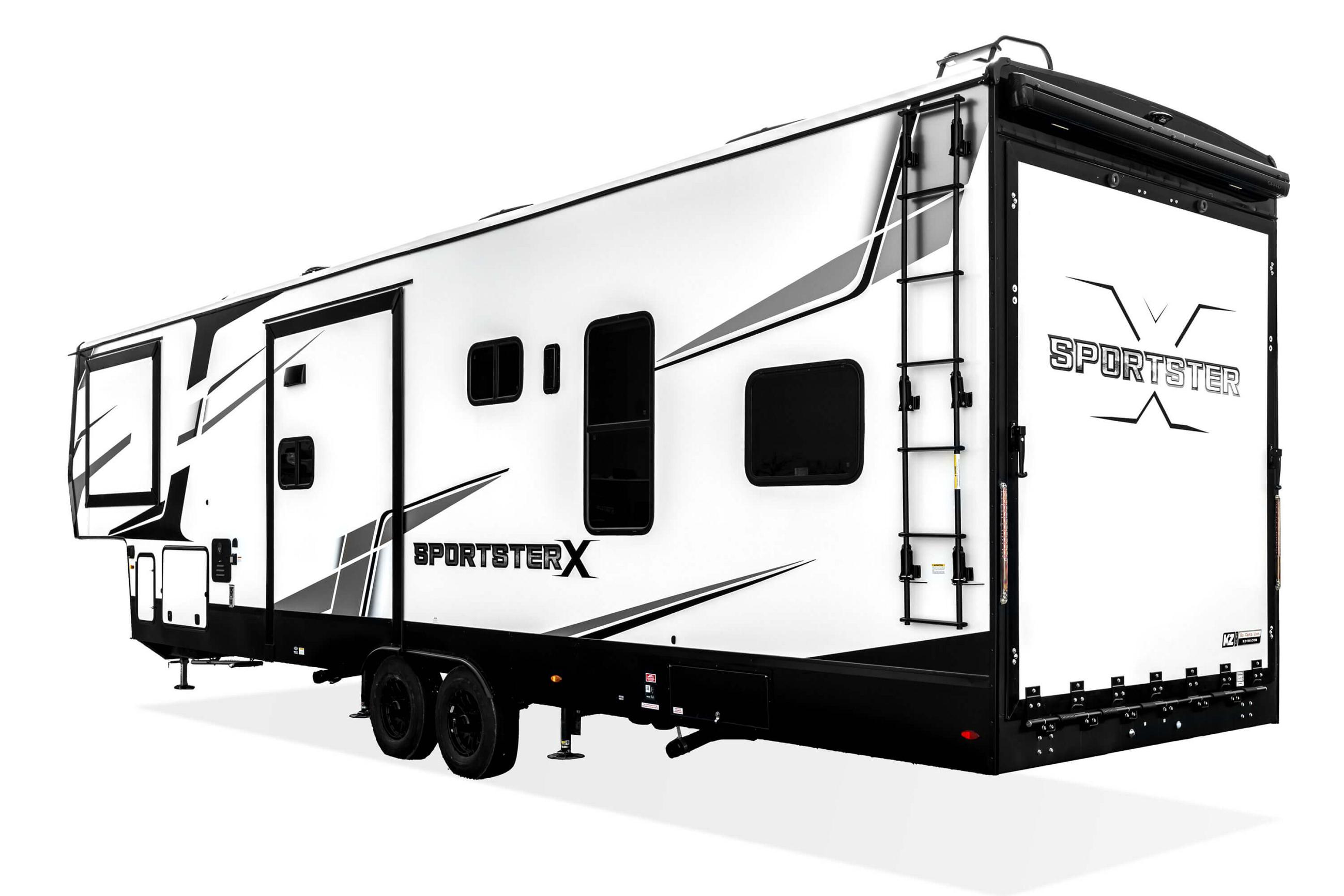 Sportster X 3411X Fifth Wheel Toy Hauler | KZ RV