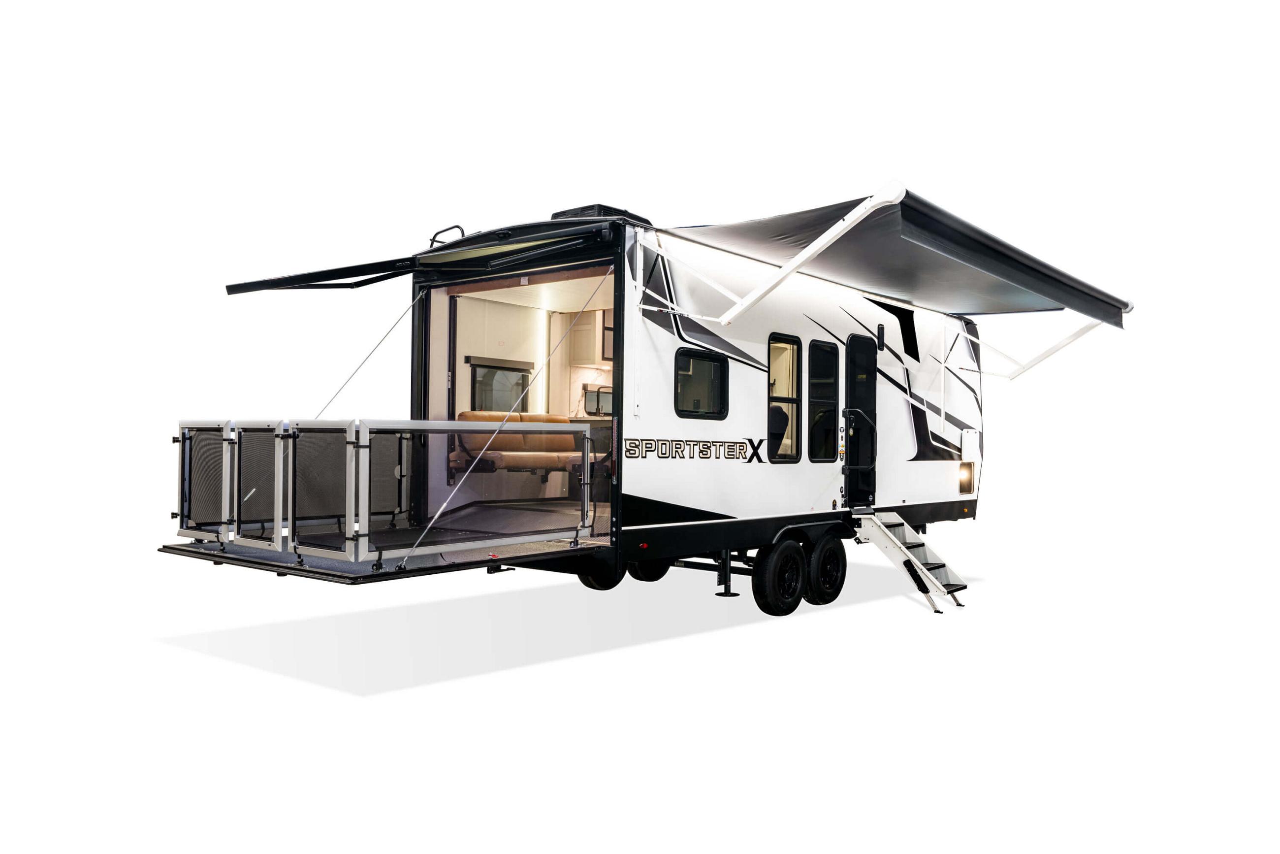 Sportster X 22X Travel Trailer Toy Hauler | KZ RV