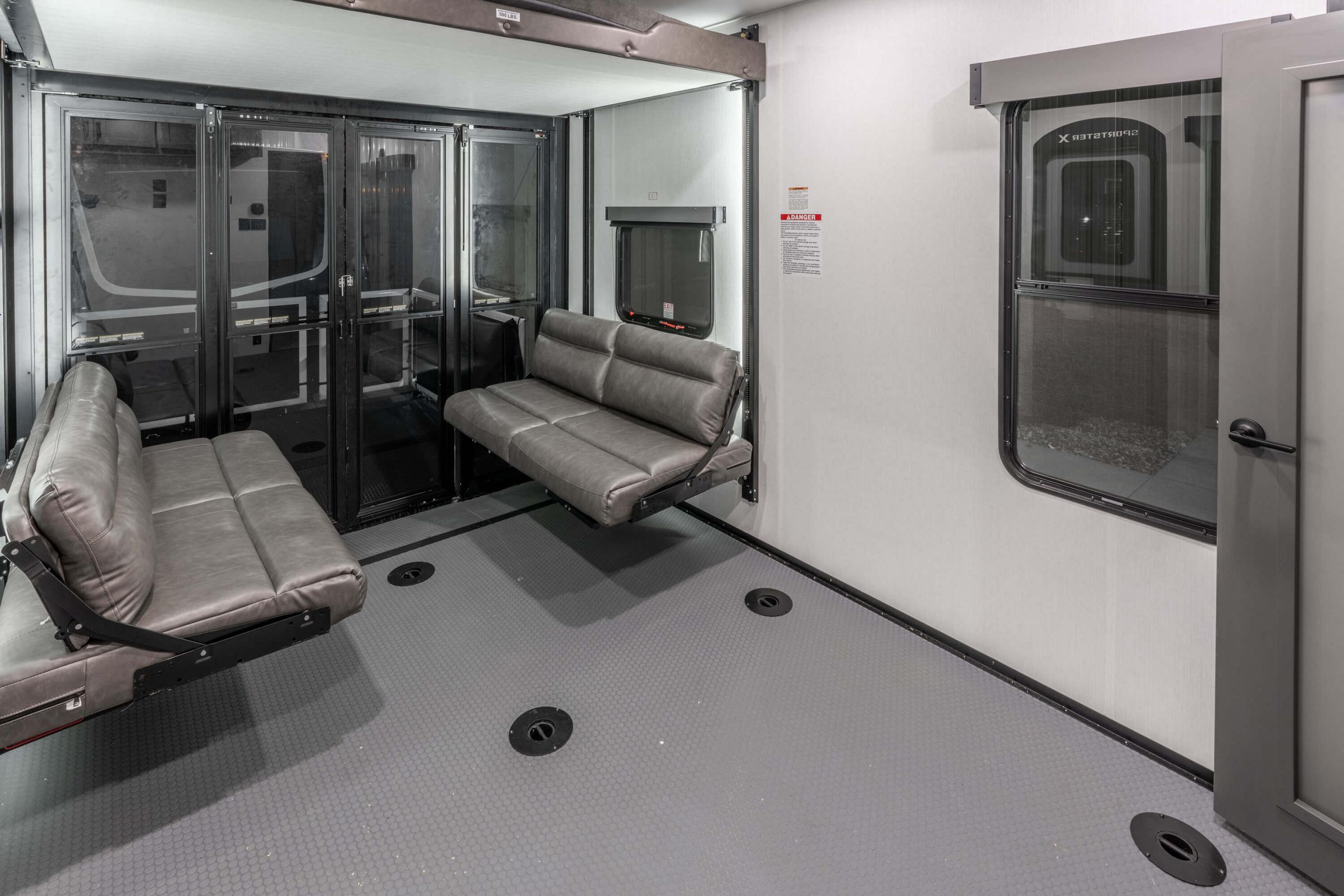 Sportster X 33X Travel Trailer Toy Hauler | KZ RV