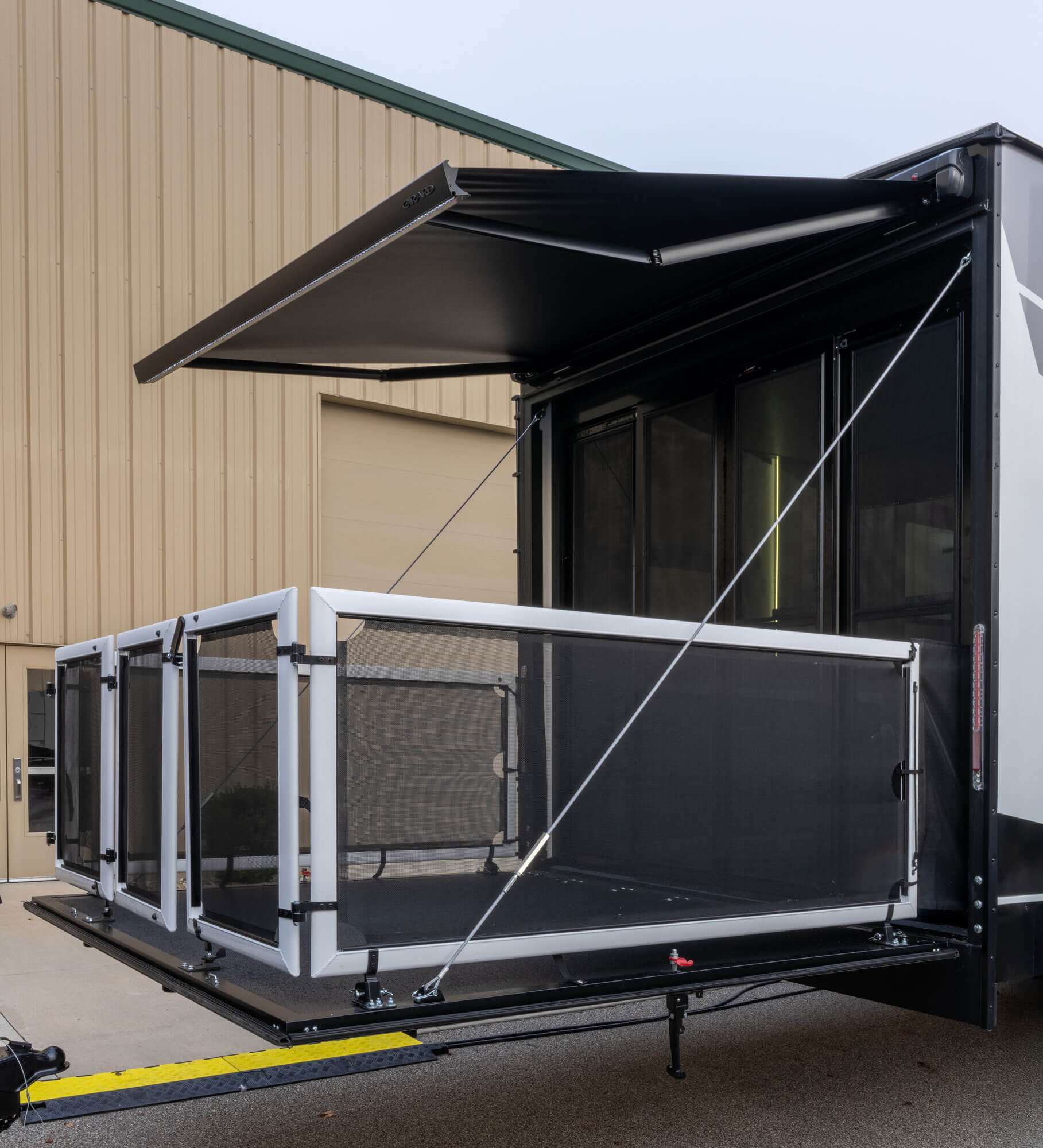 Sportster X 33X Travel Trailer Toy Hauler | KZ RV